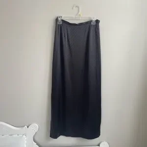 Banana Republic | Skirts | Banana Republic Silk Bliss Maxi Skirt Double ...